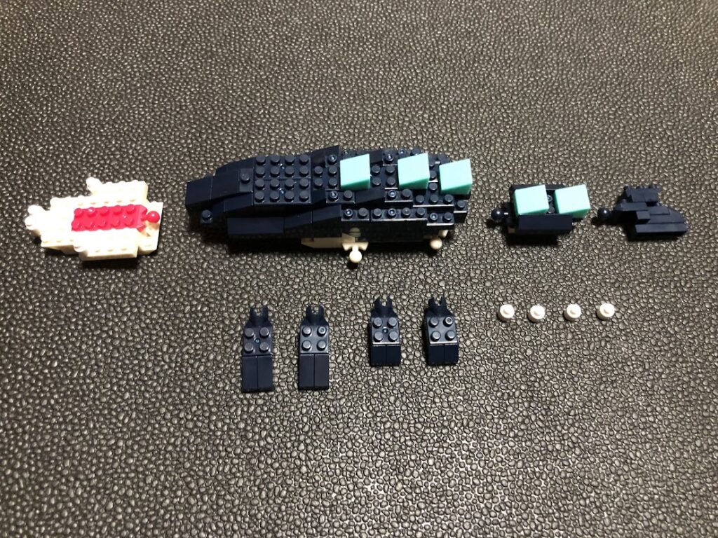 DAISO（ダイソー）でプチブロック-モササウルス-を買ってみました。 | 100均のメモ